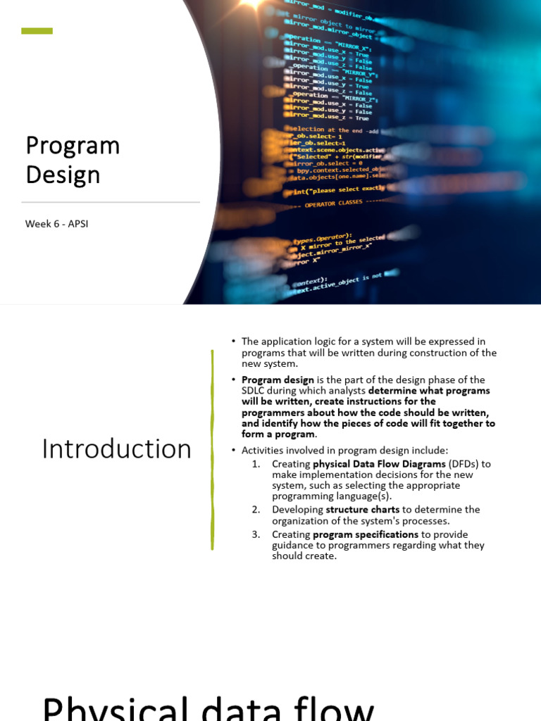 6 Program Design_240404_085437 | PDF | Computing | Computer Programming