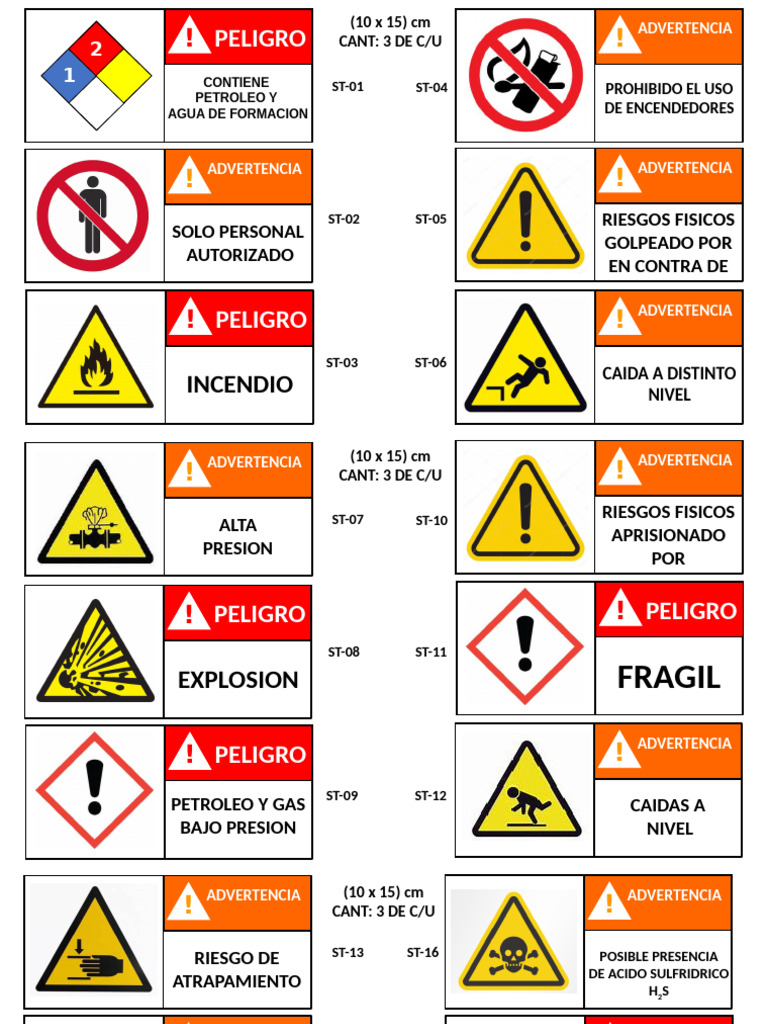 Stickers de Seguridad EQUIPO N3 | PDF