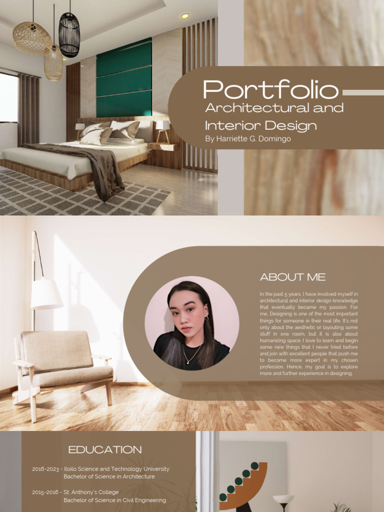 Architectural and Interior Portfolio - Compressed | PDF | Design | Interior Design