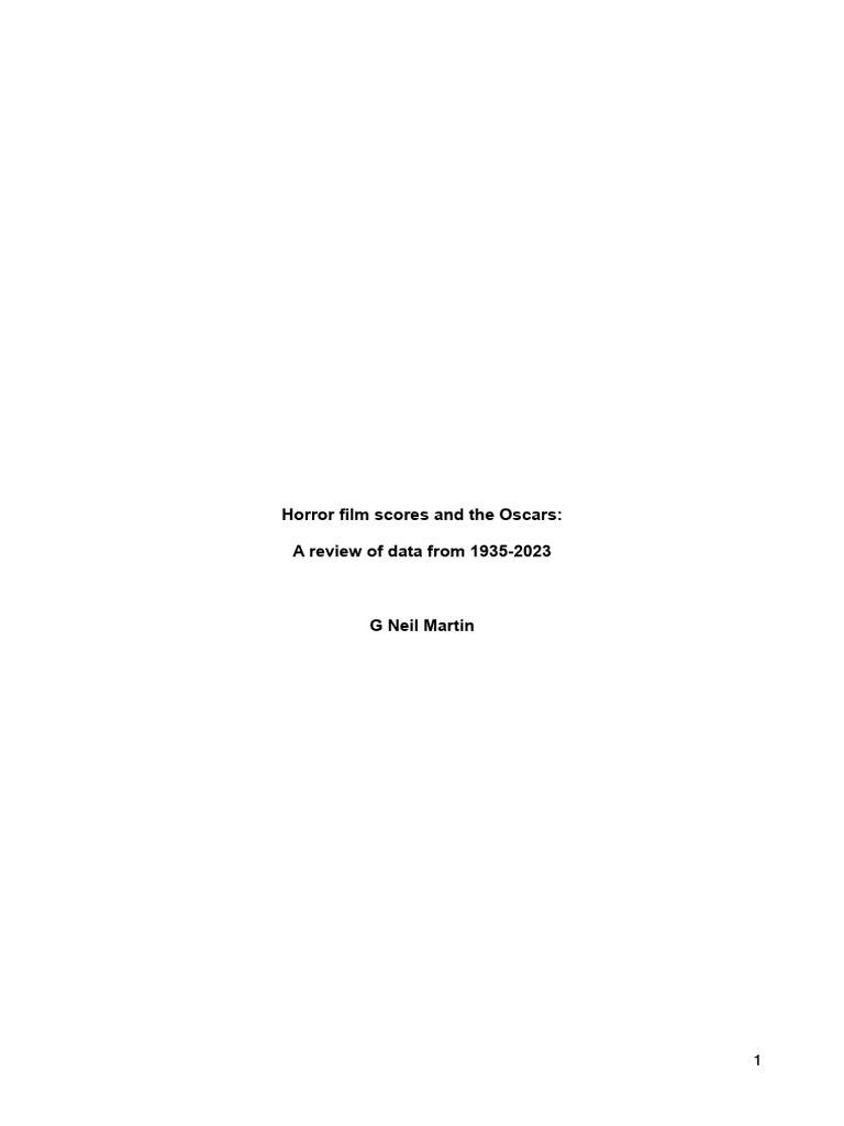 horror-scores-the-oscars-revision-nov-2023-hc-pdf.pdf | PDF | Horror ...