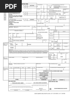 Sad 500 - Customs Declaration Form: by Road | PDF | Customs | Paper
