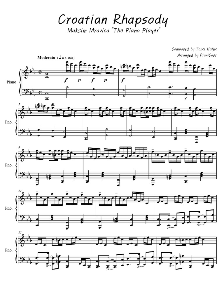 Croatian Rhapsody | PDF
