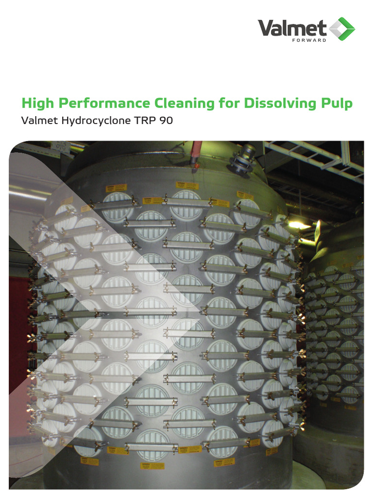 Brochure - Valmet Hydrocyclone TRP 90 | PDF | Pulp (Paper) | Materials