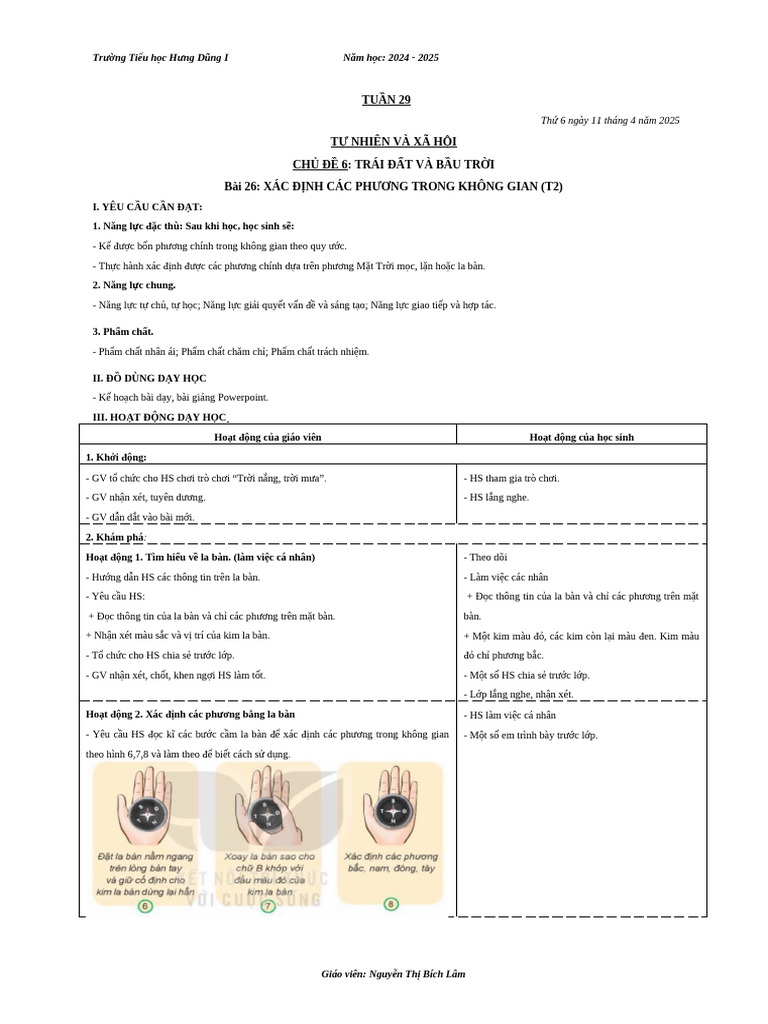 Tnxh 3 -Tuần 29 - t 58 | PDF