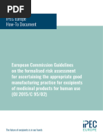 IPEC-TUPP-guide-Ver. 2 - 2024 PDF | PDF | Food And Drug Administration ...