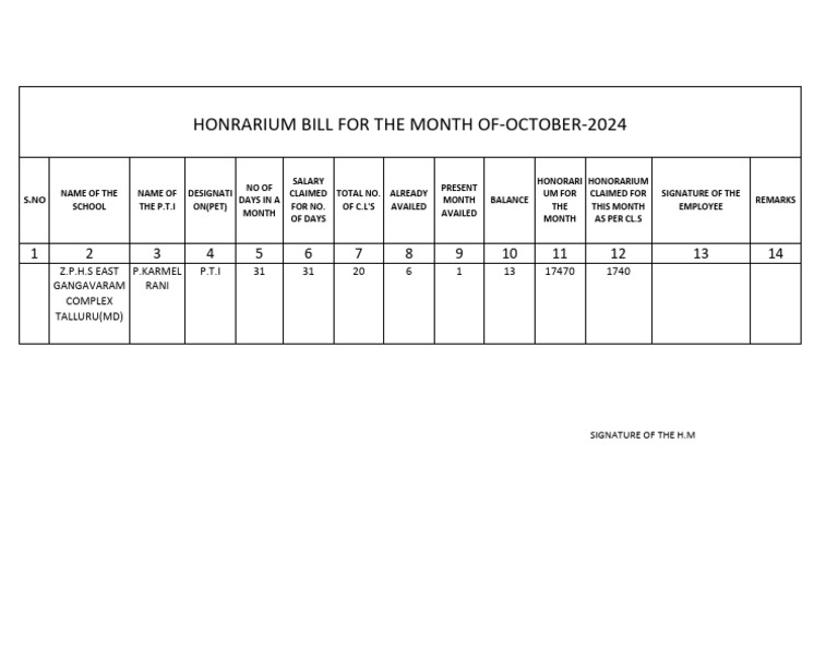 OCTOBER BILL 2024 | PDF