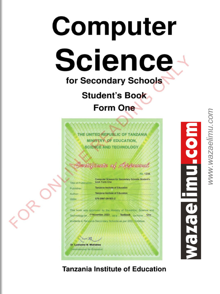 Computer Science f1 | PDF