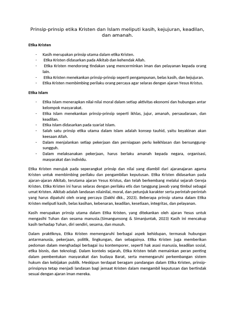 Prinsip | PDF