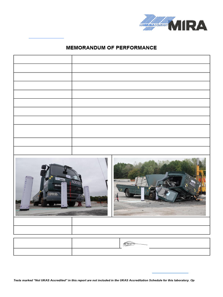 S4 500 MIRA Report Fixed Bollard | PDF