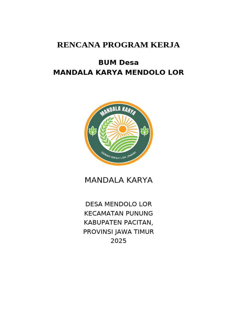 Contoh RPK BARU | PDF
