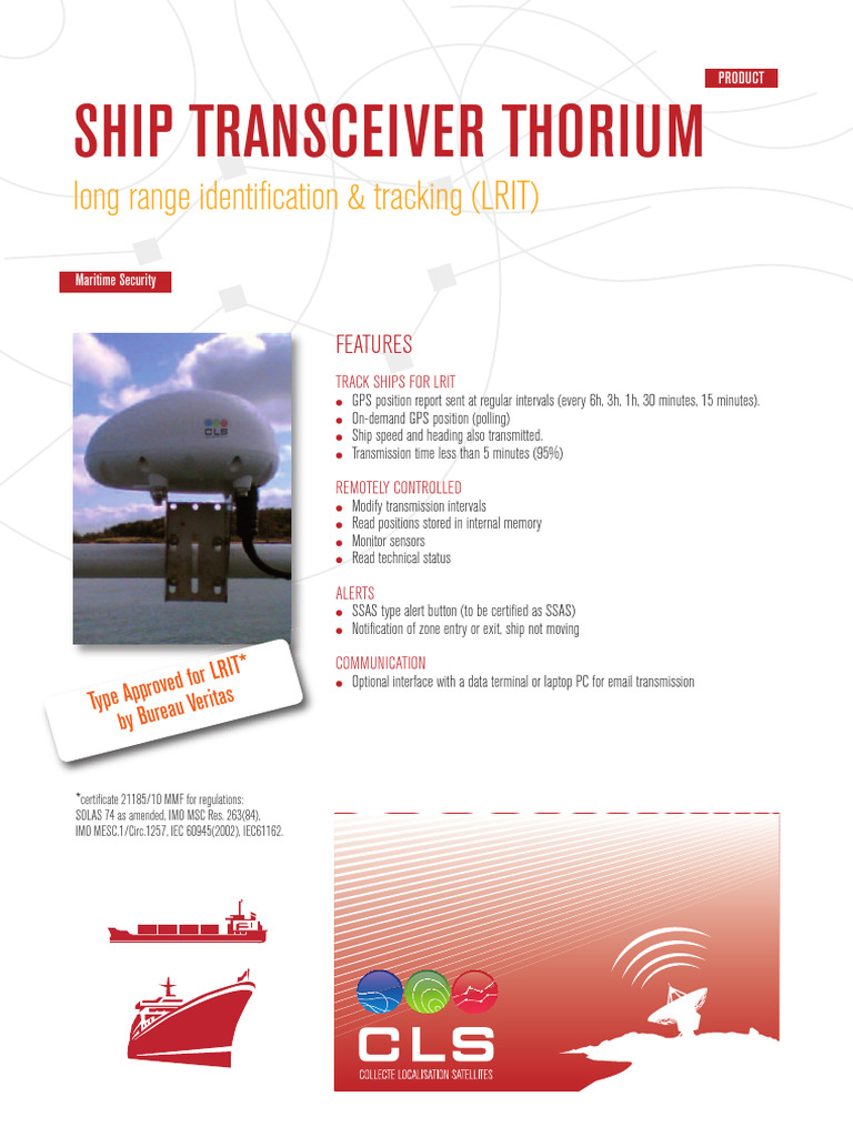 CLS Ship Transceiver Thorium TST-100 | PDF | Information And ...