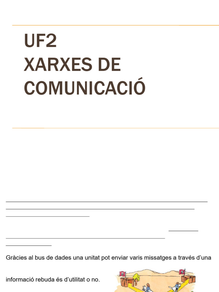 UF2 Xarxes Comunicaciã | PDF