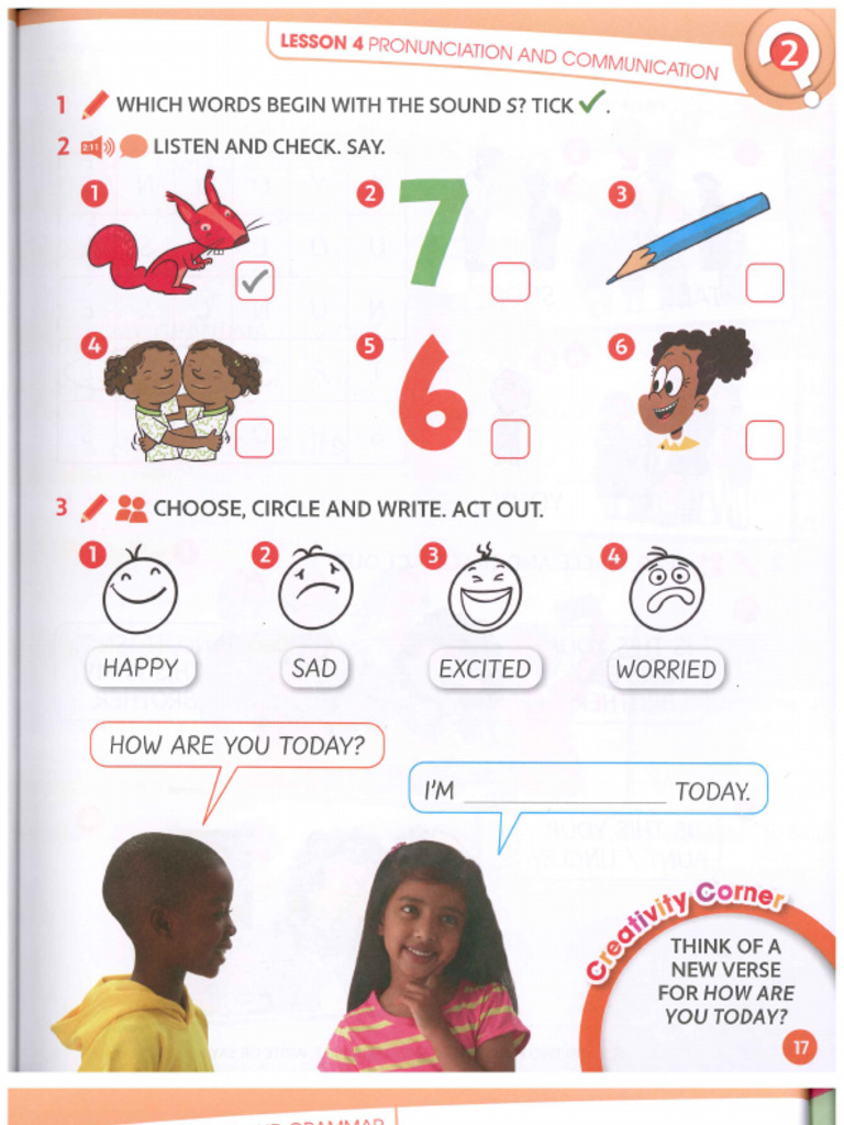 CURIOUS KIDS 1 Activity Book | PDF