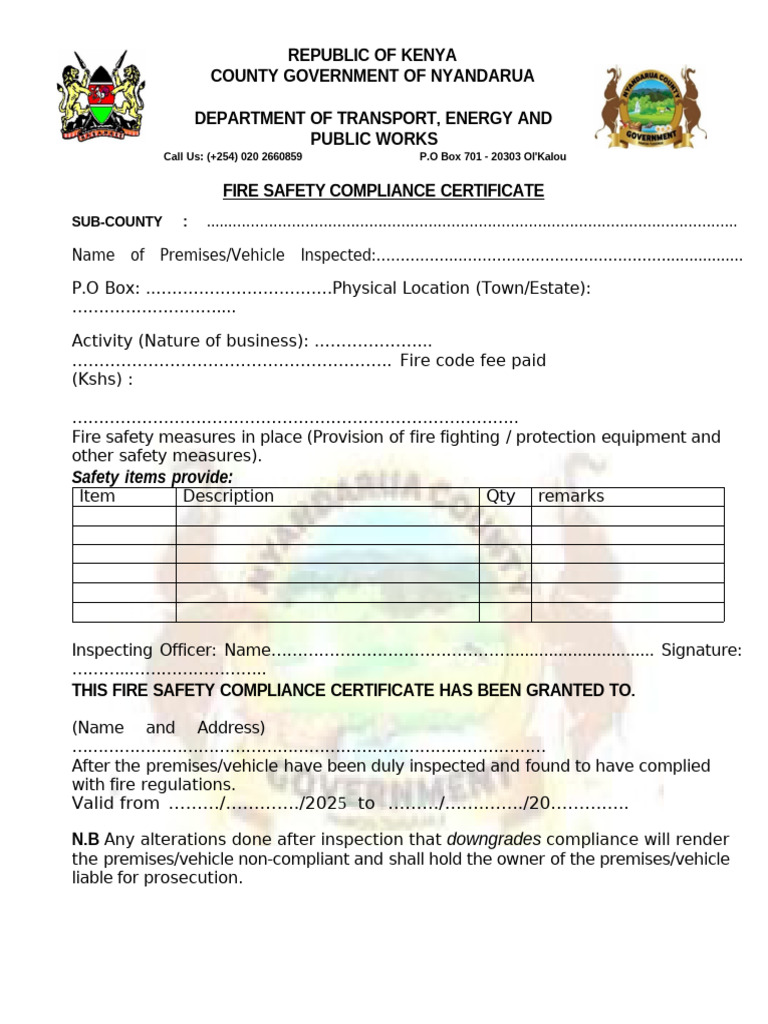 Fire Cert 2023 | PDF