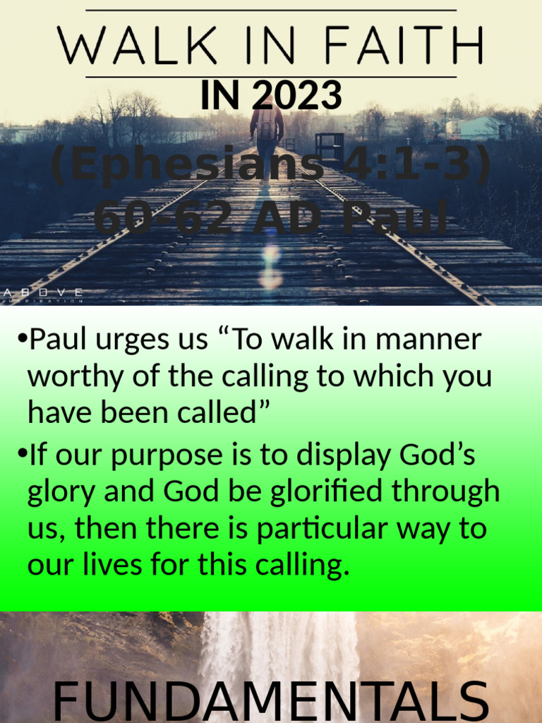 WALK IN FAITH IN 2023 | PDF | Abrahamic Religions | Christian Belief ...