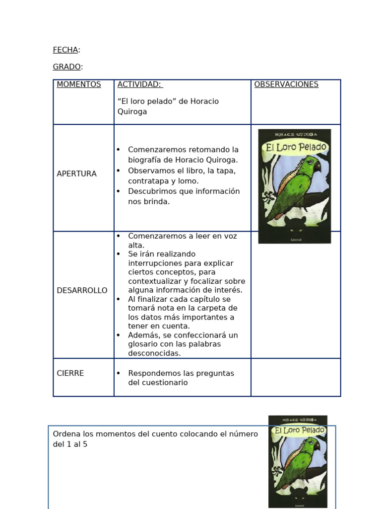 El Loro Pelado | PDF