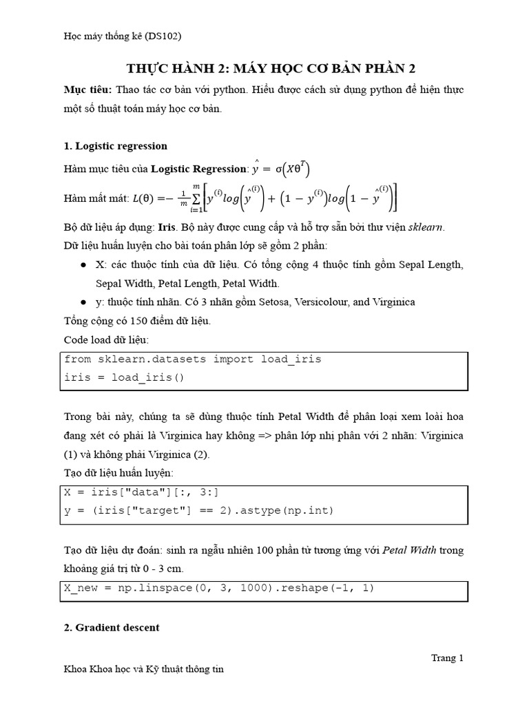 Bai Tap Thuc Hanh 2 | PDF