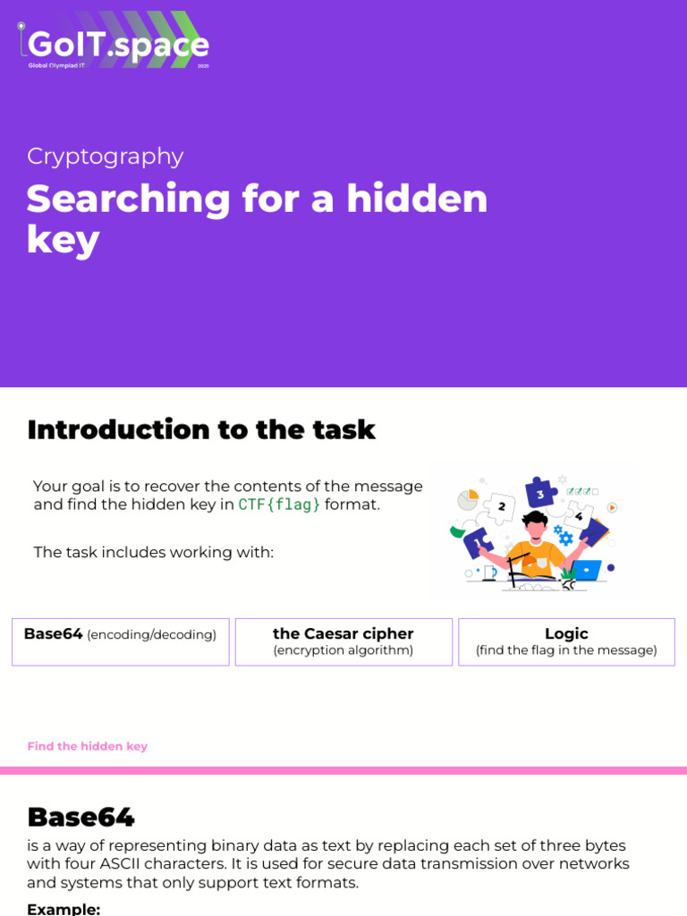Searching For A Hidden Key (Cryptography 2) ENG | PDF | Encryption | Key (Cryptography)