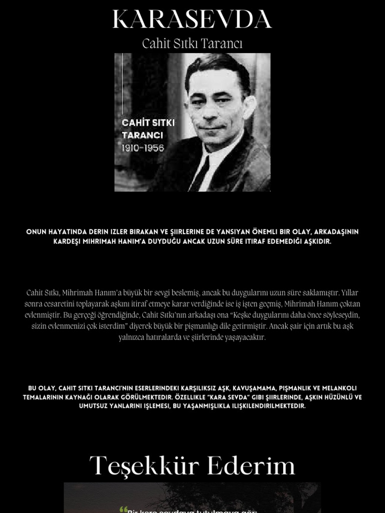 Cahit Sıtkı Tarancı | PDF