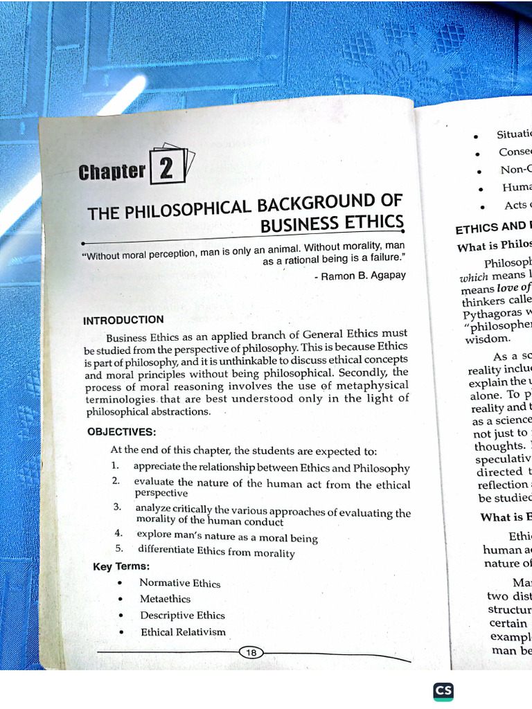 Chapter 2 Ethics | PDF