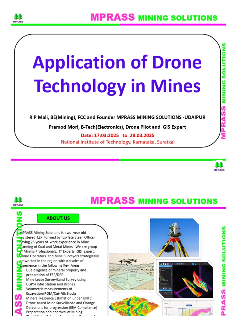 Day 1 Presentation by MPRASS | PDF | Flight Control Surfaces | Unmanned Aerial Vehicle