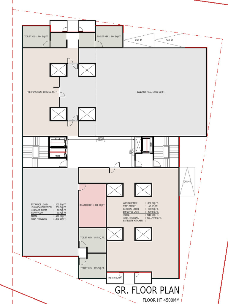 Hotel at Bhamboli - MR - Somvamshi - R01 - 2024.08.07 | PDF | Room