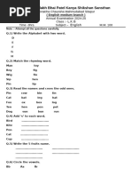 LKG Tracing & Coloring Worksheets | PDF