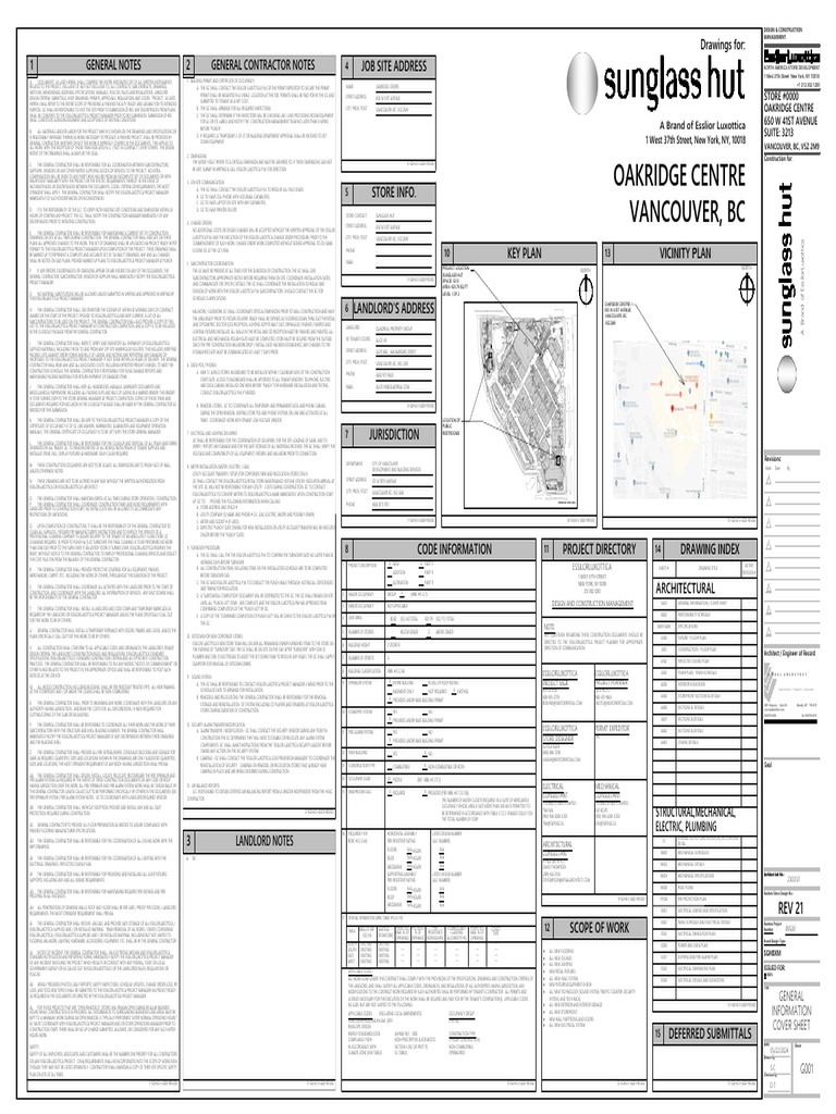 Drawings and Specifications | PDF | General Contractor