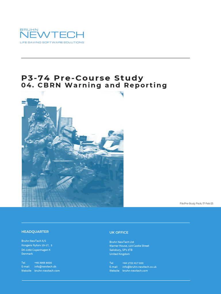 P3-74-Study Pack 04-CBRN Warning and Reporting Overview | PDF | Cbrn ...