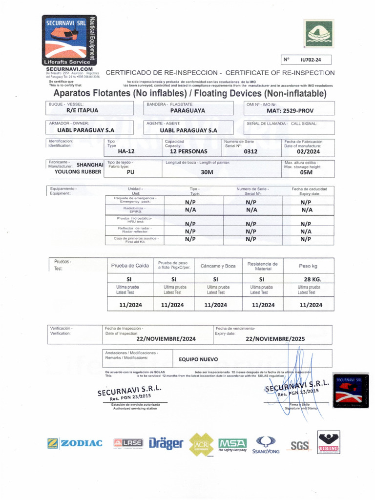 702 ITAPUA CERTIF BALSA RIGIDA NUEVA 22NOV2024 (1) | PDF