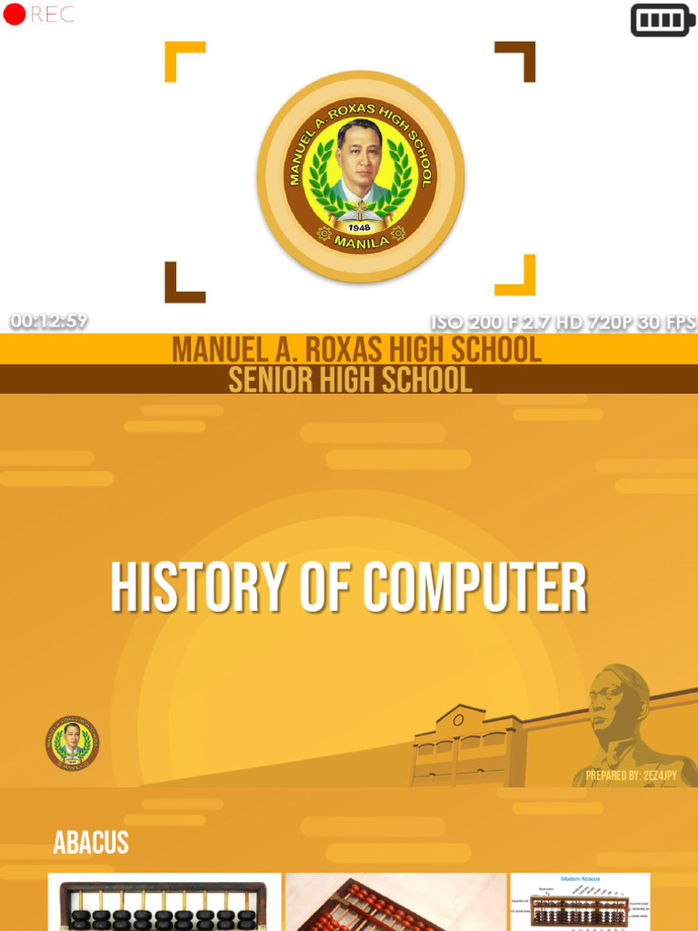 Lesson 1 History of Computer | PDF | Very Large Scale Integration | Integrated Circuit