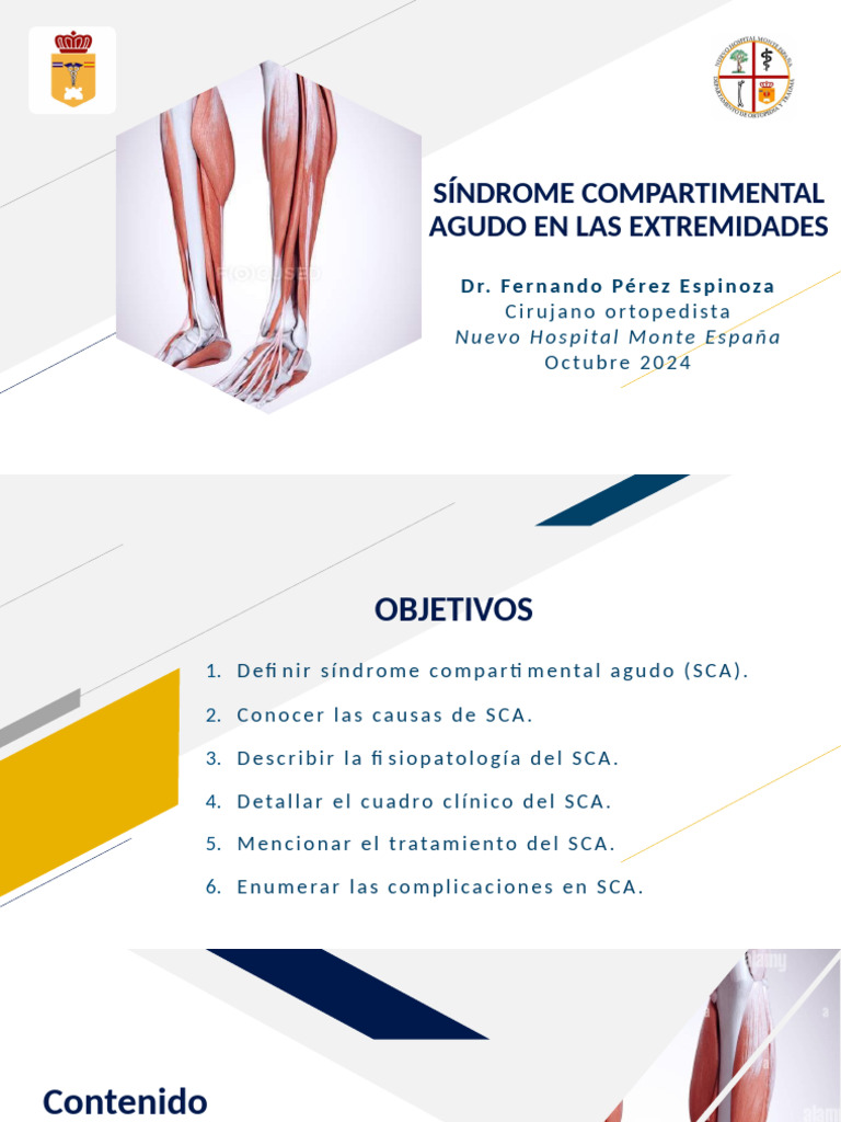 Síndrome Compartimental Oct 24 | PDF | Medicina | Fisiología
