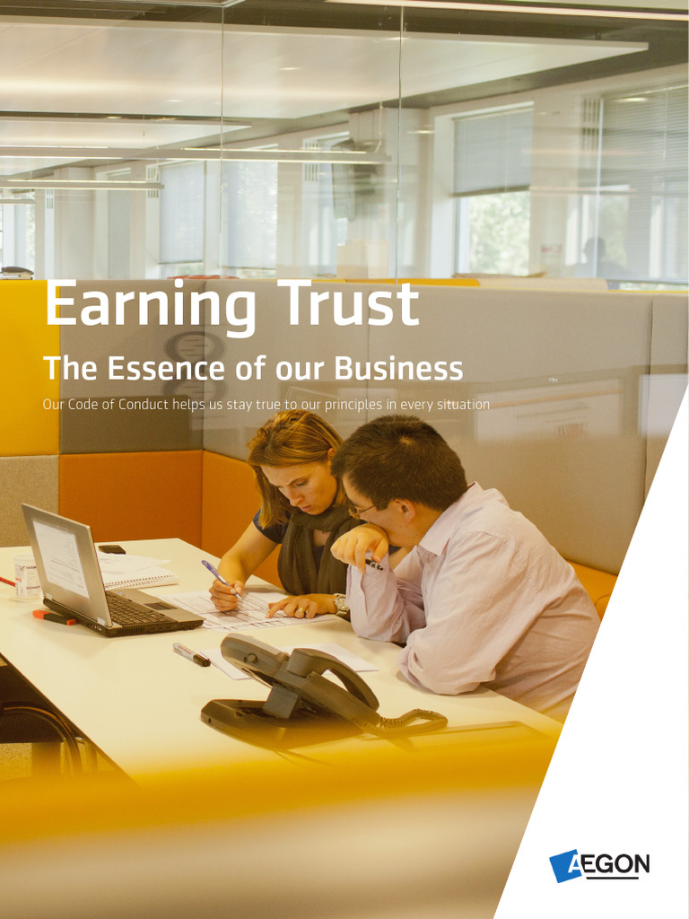 Aegon Code of Conduct English International | PDF | Insider Trading ...