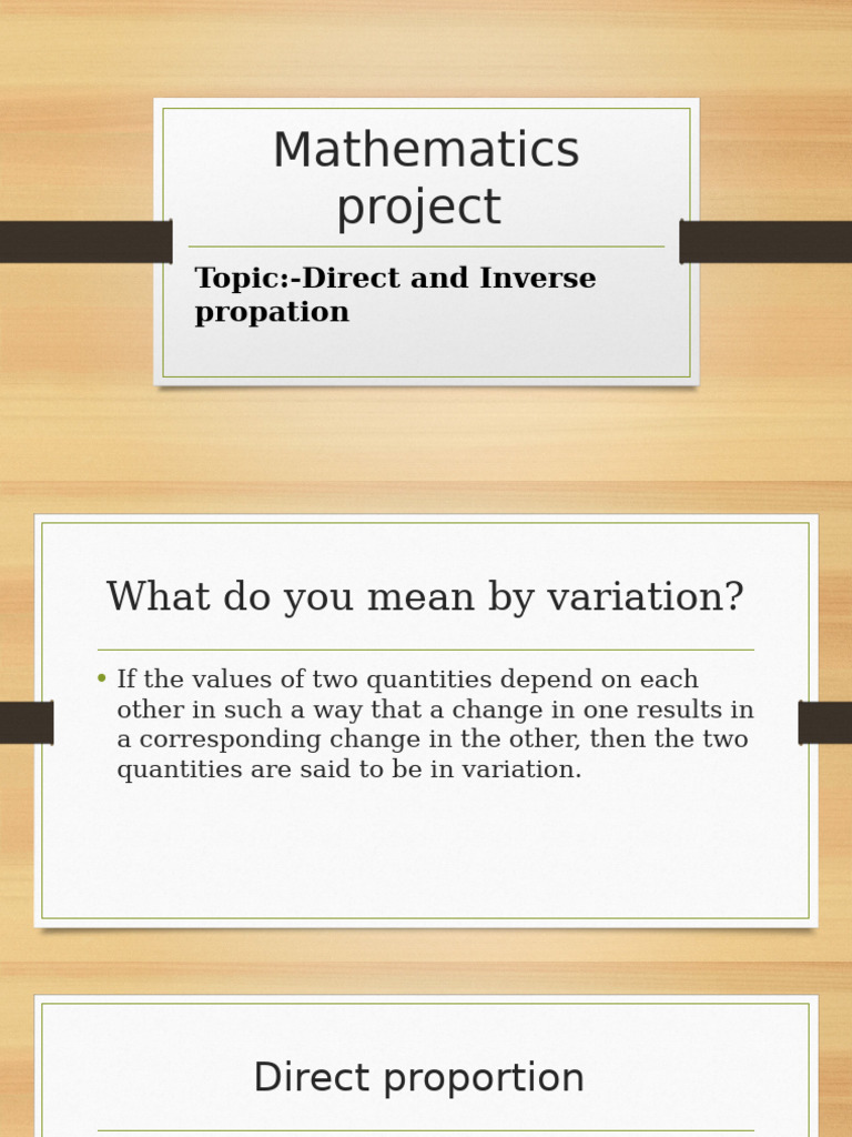 Mathematics Project | PDF