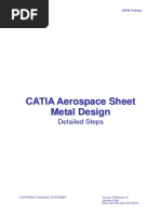 CATIA V5R15 Sheet Metal Design Guide | PDF | Button (Computing) | Icon (Computing)
