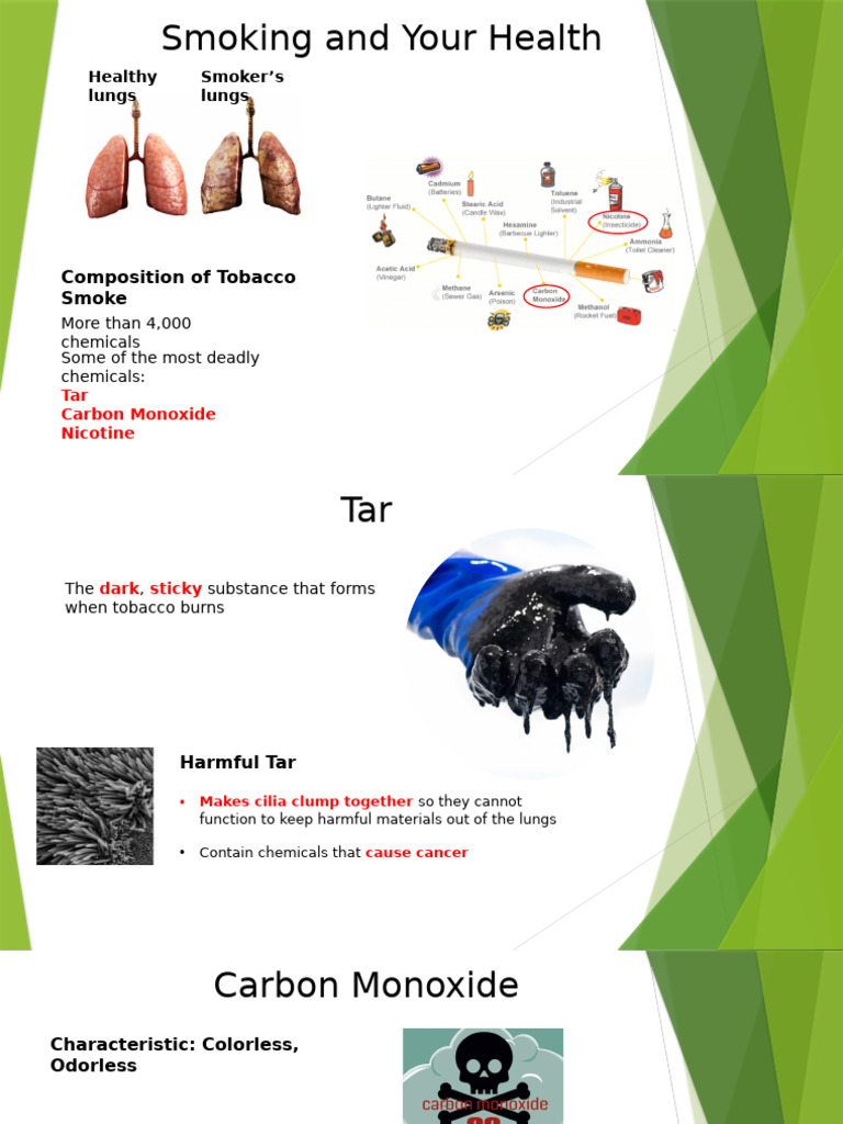 Impact of Smoking on Lung Health | PDF