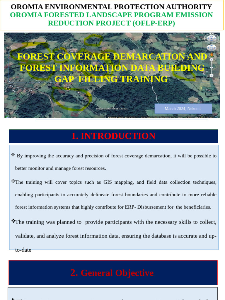 Forest Coverage Demarcation Training Guide | PDF | Satellite Imagery ...