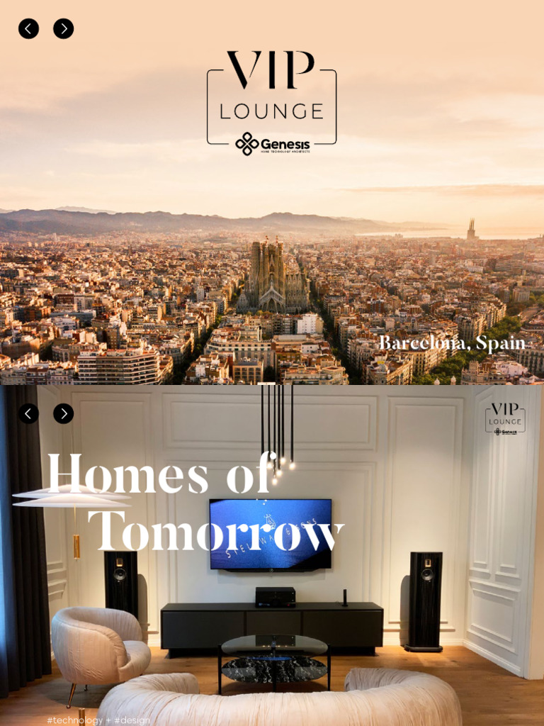 VIP Lounge Barcelona Catalog Overview | PDF | Audio Electronics ...