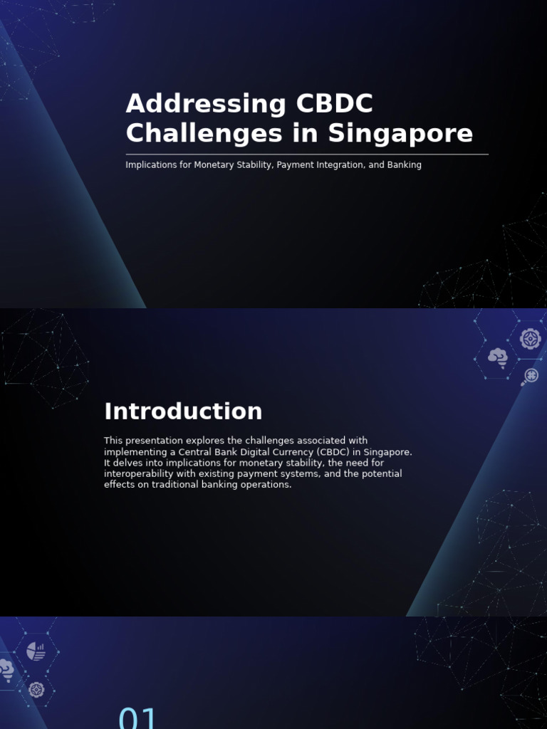 Addressing CBDC Challenges in Singapore | PDF | Banks | Monetary Policy