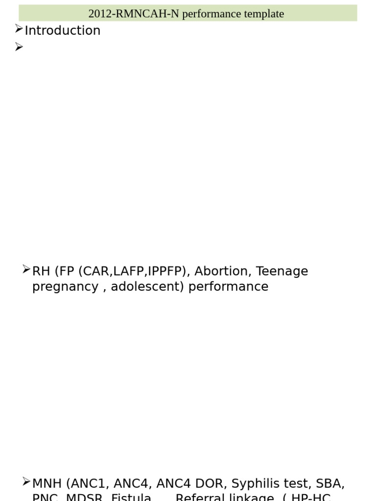 RMNCAH-NTemplate (1) | PDF