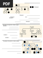Pedigree Worksheet Answer Key | PDF | Dominance (Genetics) | Genetic ...