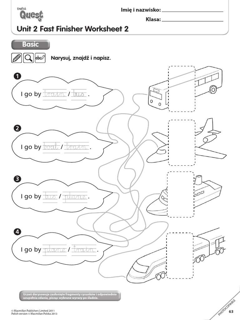 Unit 2 Fast Finisher Worksheet 2 Basic EQ2 TRF | PDF