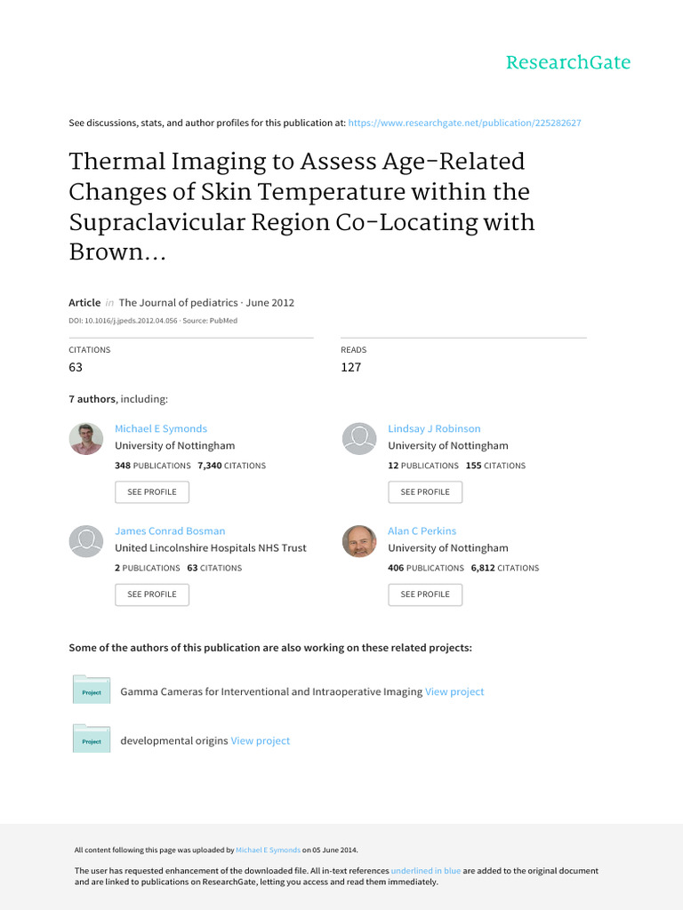 2012-Thermal Imaging To Assess Age-Related Changes of Skin Temperature ...