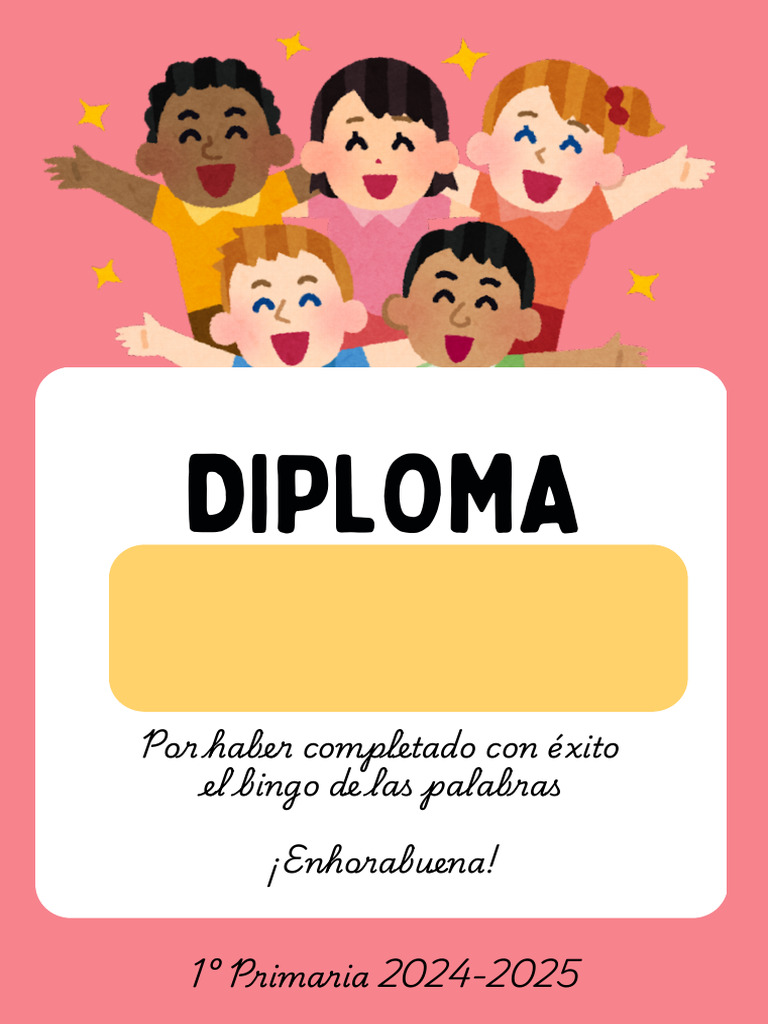 Diploma Bingo | PDF