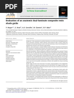 Importance of Stump Shade in Dentistry | PDF | Tooth | Tooth Enamel