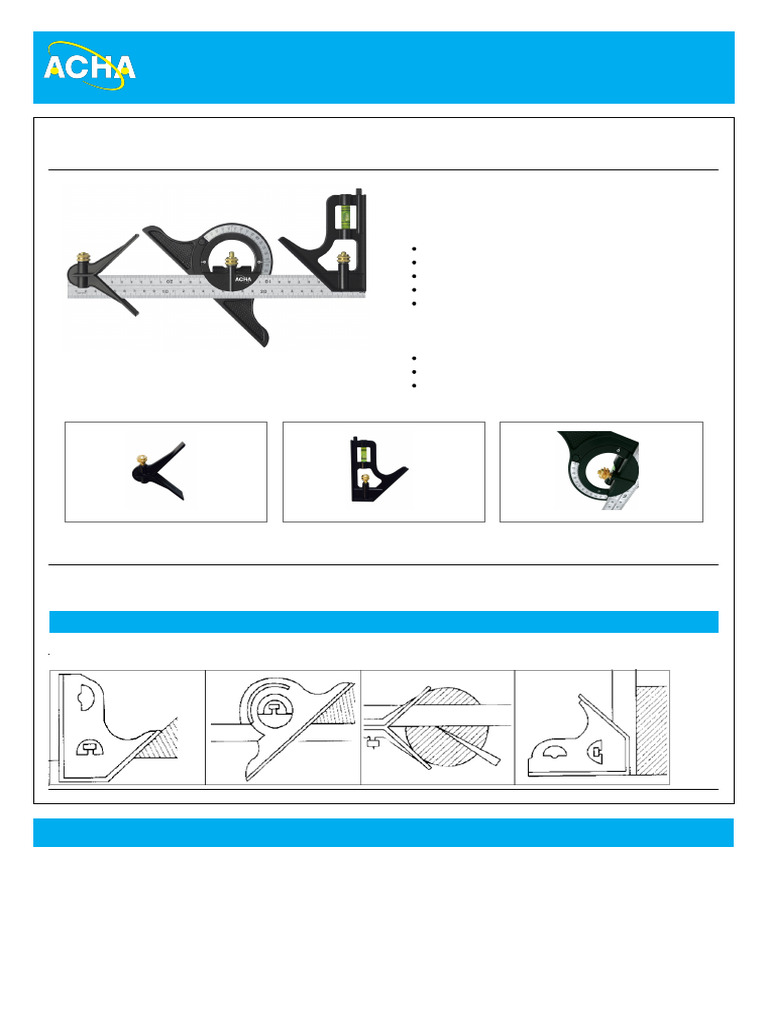 Escuadra Combinada ACHA | PDF