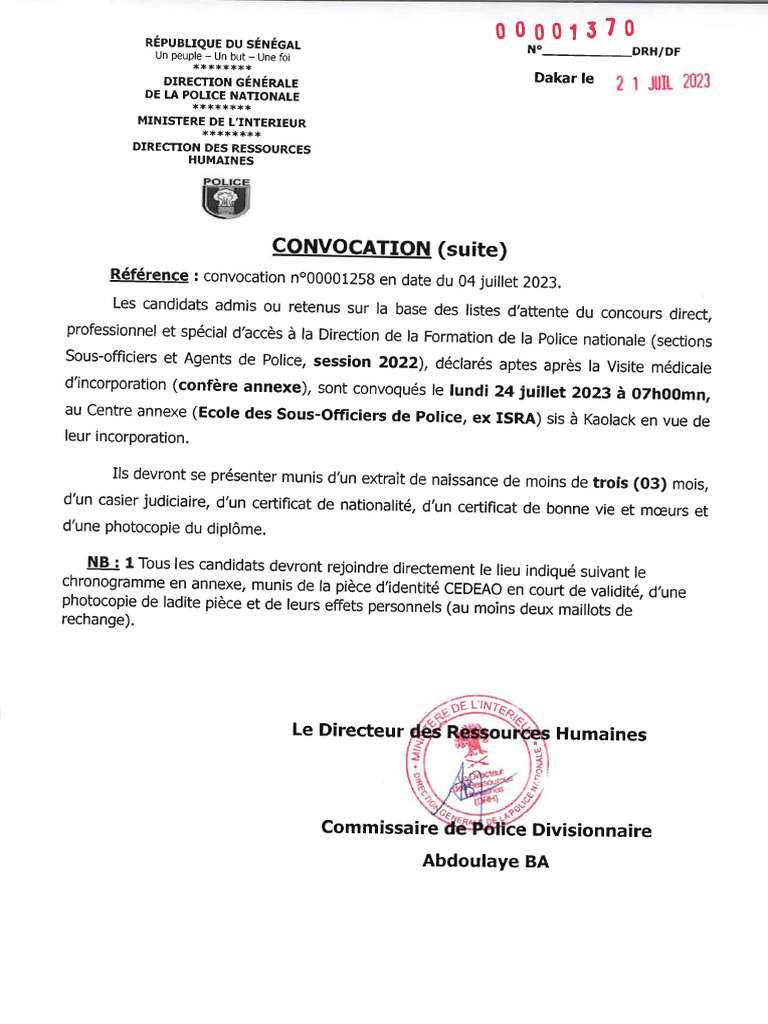 Convocation Suite | PDF