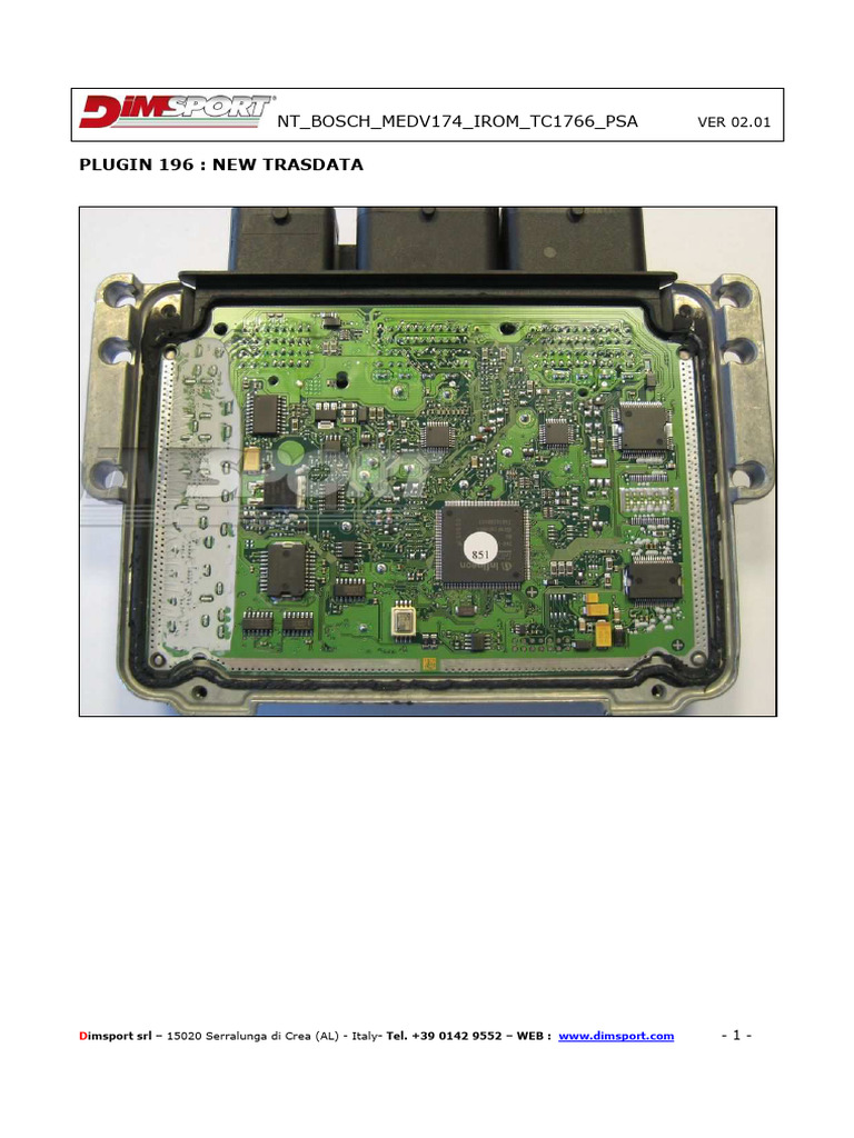 TC1767 Pinout Connection Guide | PDF