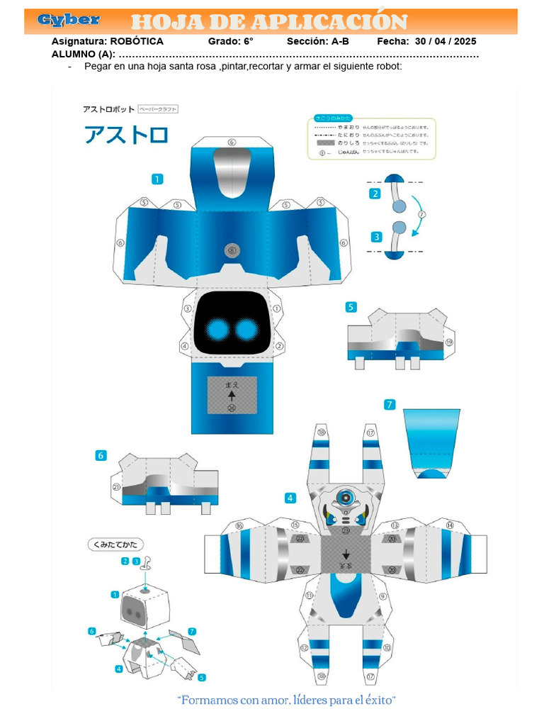 06-Armando Mi Robot II 30-04-25 | PDF