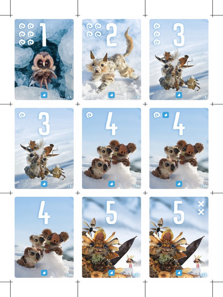 Pixies Cards A4 | PDF